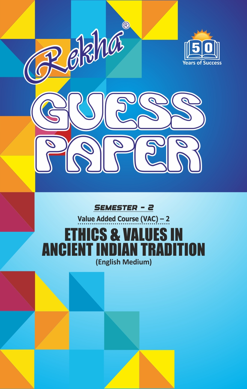 Ethics & Values in Ancient Indian Tradition VAC-2 (English Medium ...